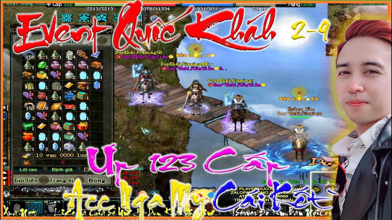 Võ Lâm 1 | Nga My Buf Úp Mạnh Cấp Ăn Max Event Quốc Khánh Việt Nam 2-9 ...