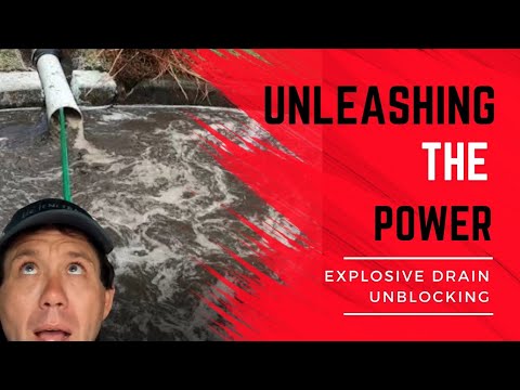 Blocked Drain 178 - The Most Explosive Drain Unblocking Ever ...