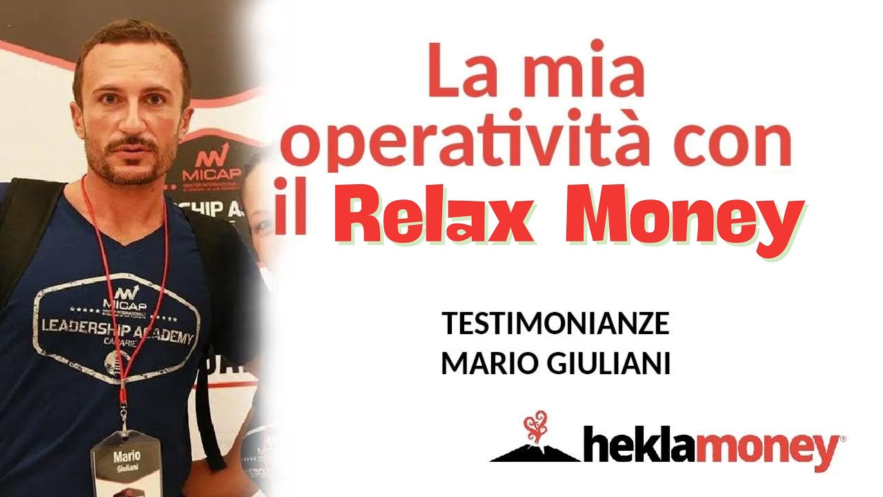 Mario Giuliani: la mia operatività con il relax trading - YouTube