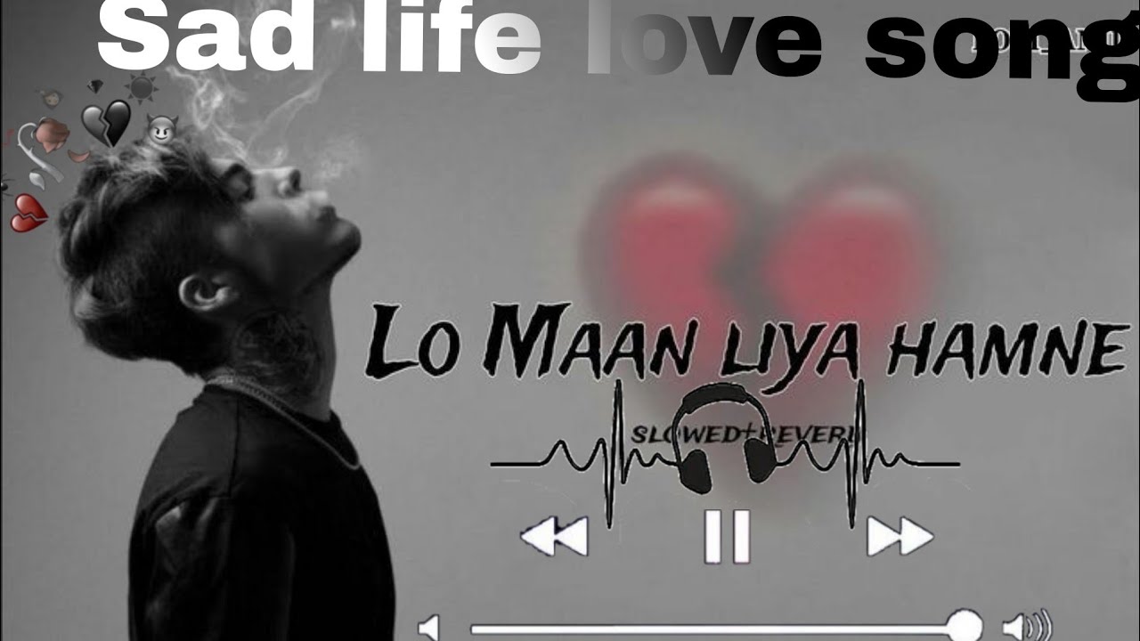 sad life 😔 song 💔 love song remix 8D song remix new Instagram #lofi # ...