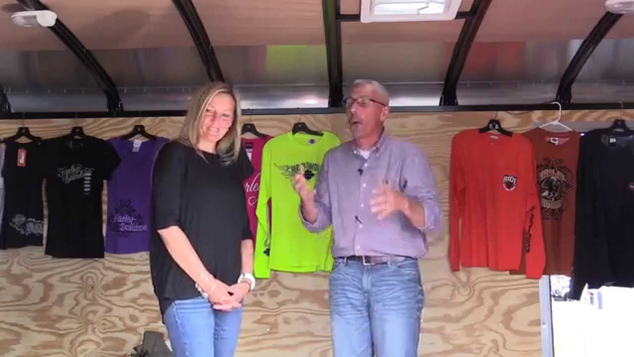 Great Deals @ The FX Caprara Harley-Davidson Shirt Shack! - YouTube