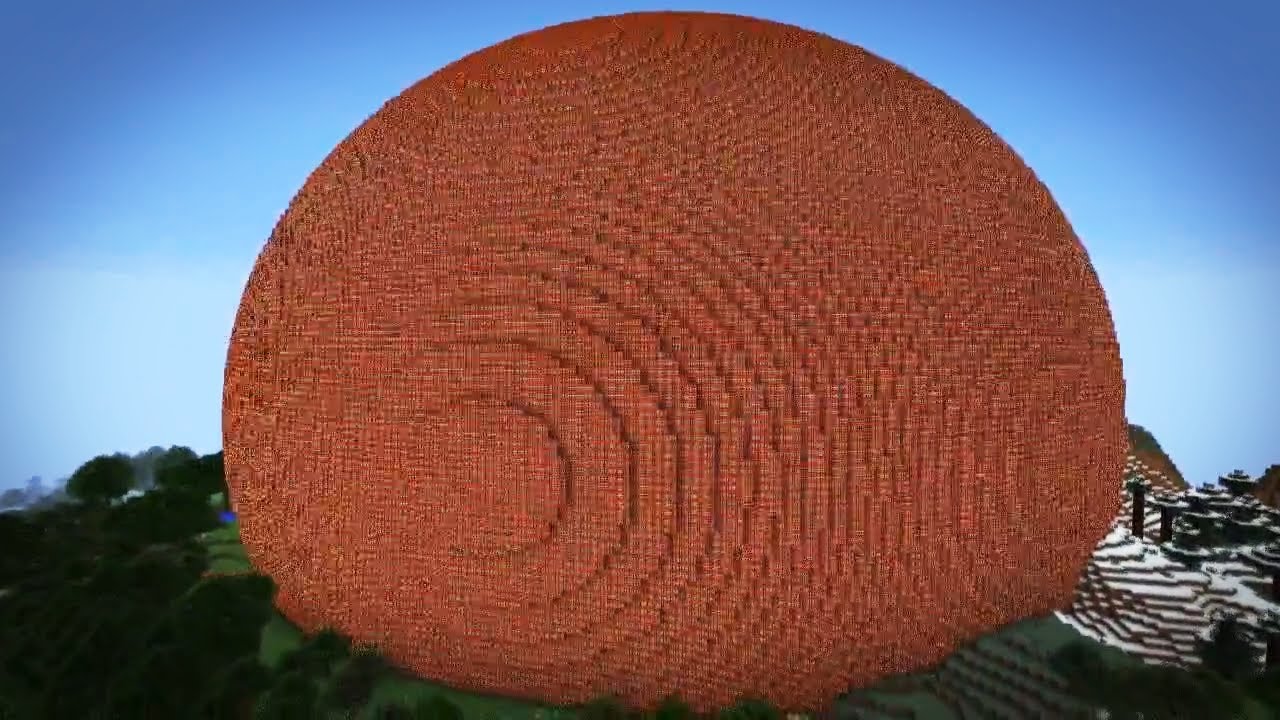 Minecraft Biggest explosion EVER!!!!!!!!!!!! - YouTube