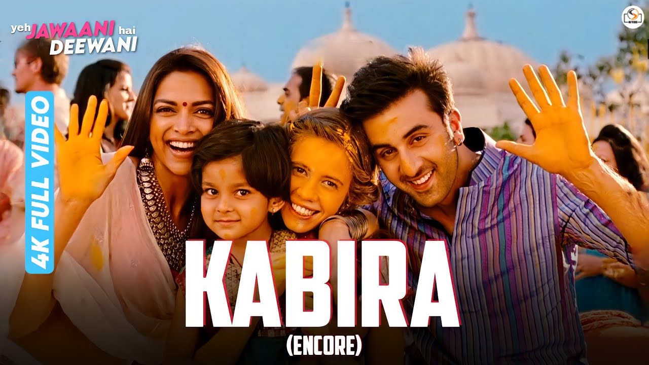 Kabira (Encore) - 4K Video Song Yeh Jawaani Hai Deewani | Ranbir Kapoor ...
