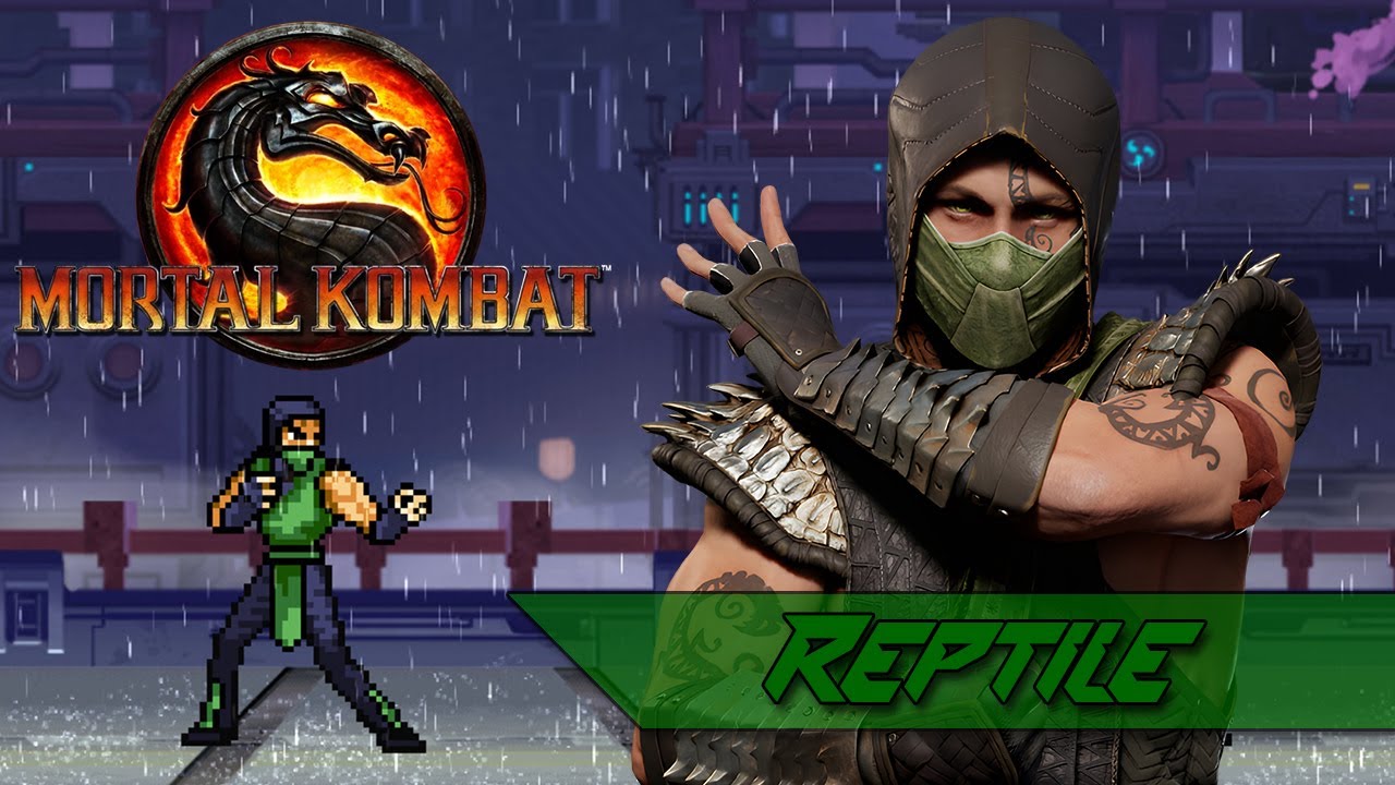 Mugen char Reptile by Arxhie_V3noct - YouTube