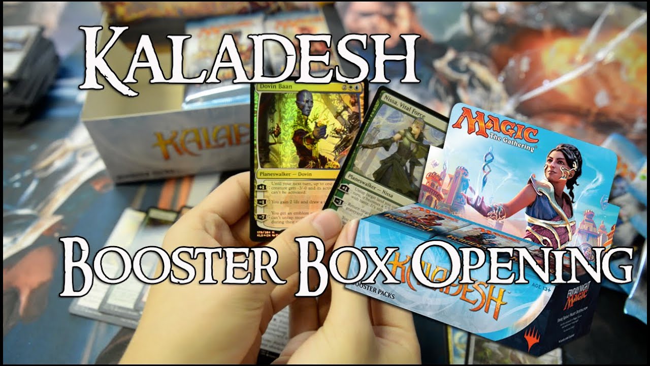 MTG - Insane Kaladesh Booster Box Opening - Masterpiece, Foil ...