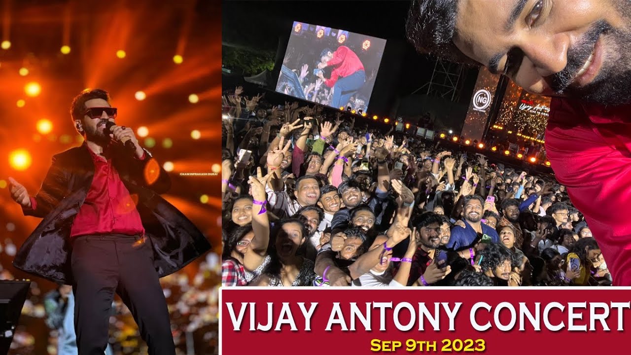Vijay Antony Music Concert Chennai - YouTube