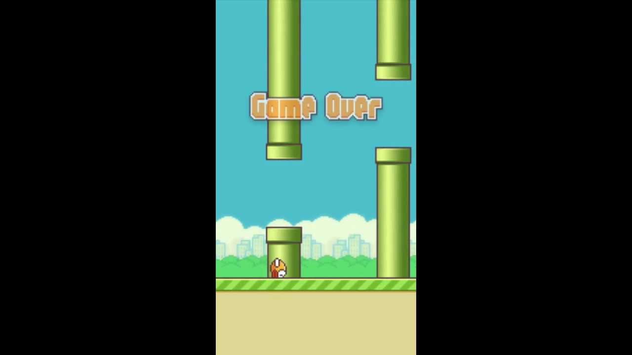 Flappy Bird my New HIGH score!!! - YouTube
