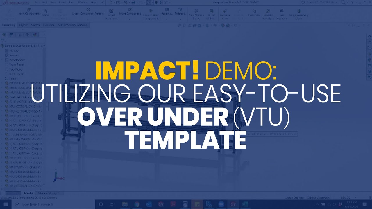 IMPACT! Demo: Utilizing Our Easy-to-Use Over Under VTU Template - YouTube