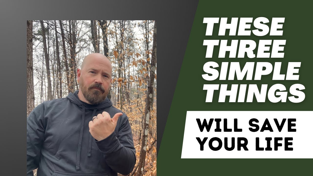 These THREE Simple Things Will Save Your Life - YouTube