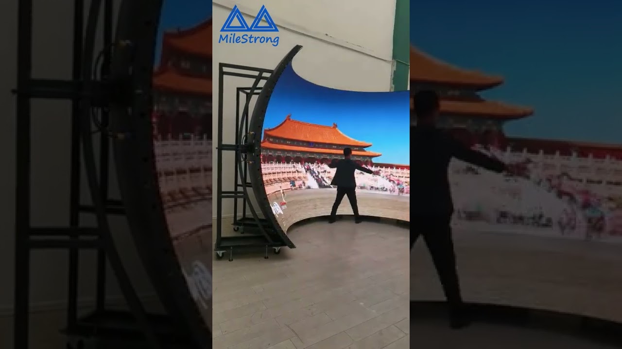 Immersive LED Dome Gaming Screen - YouTube