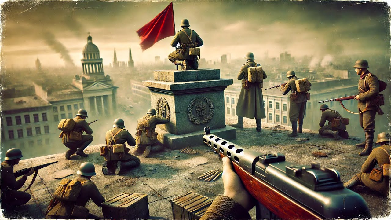 Epic Battle of Berlin: Capturing the Reichstag in Call of Duty 1 ...