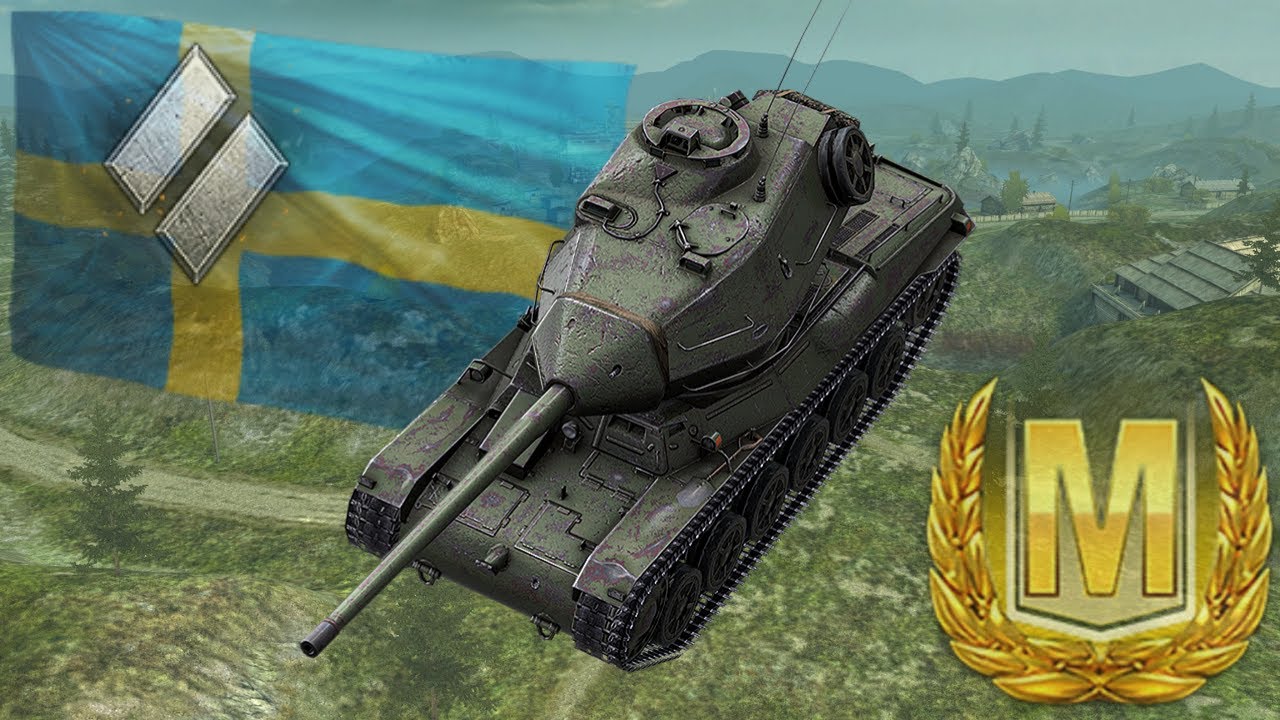 WOTB - Tier VI - Stridsvagn (Strv) 74 - Canal ≡M≡ - YouTube