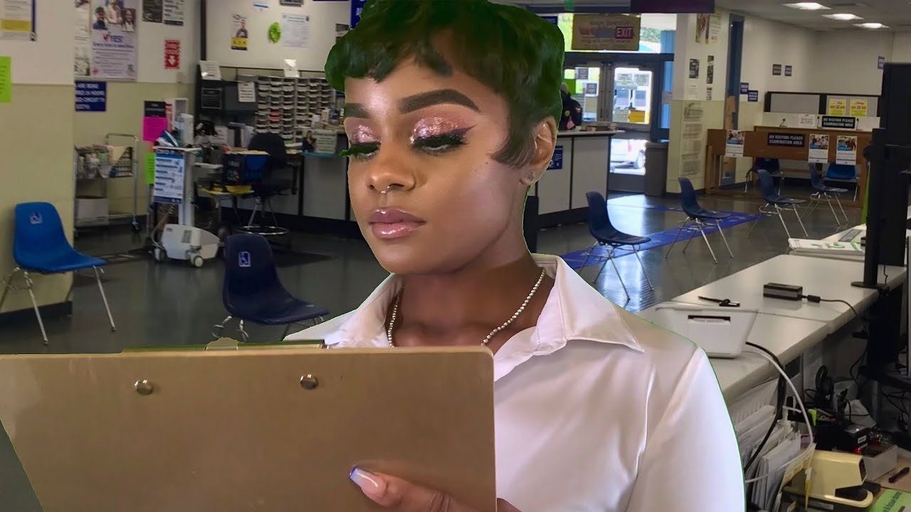 Asmr Rude DMV Employee Help Desk - YouTube