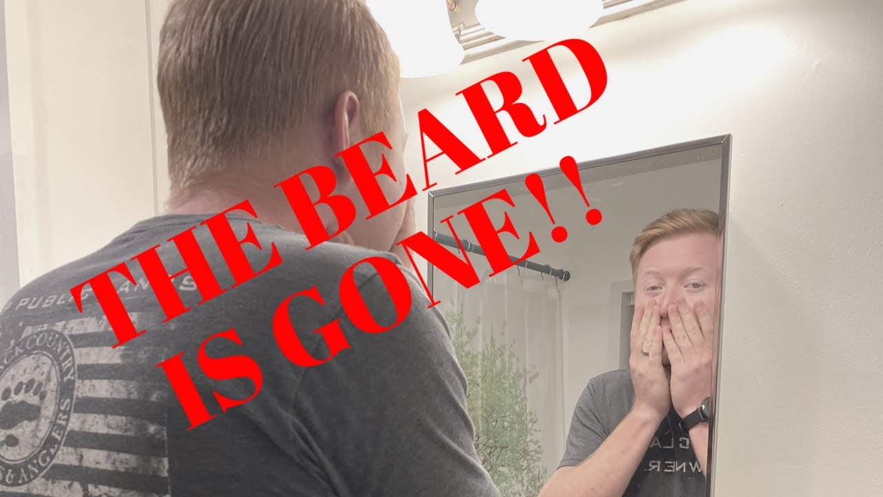 First Complete Beard Shave In 5 Years! - YouTube
