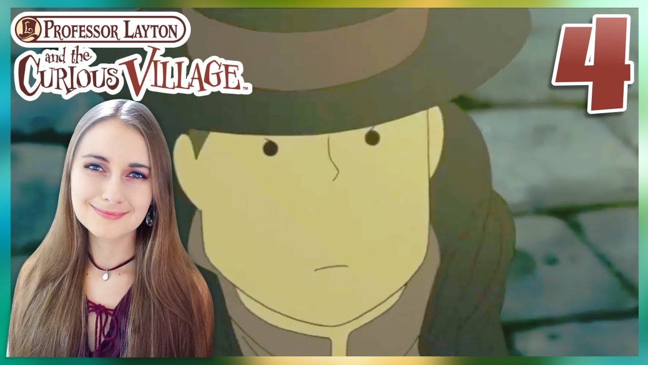 Professor Layton and the Curious Village Blind Gameplay Part 4 | Night ...