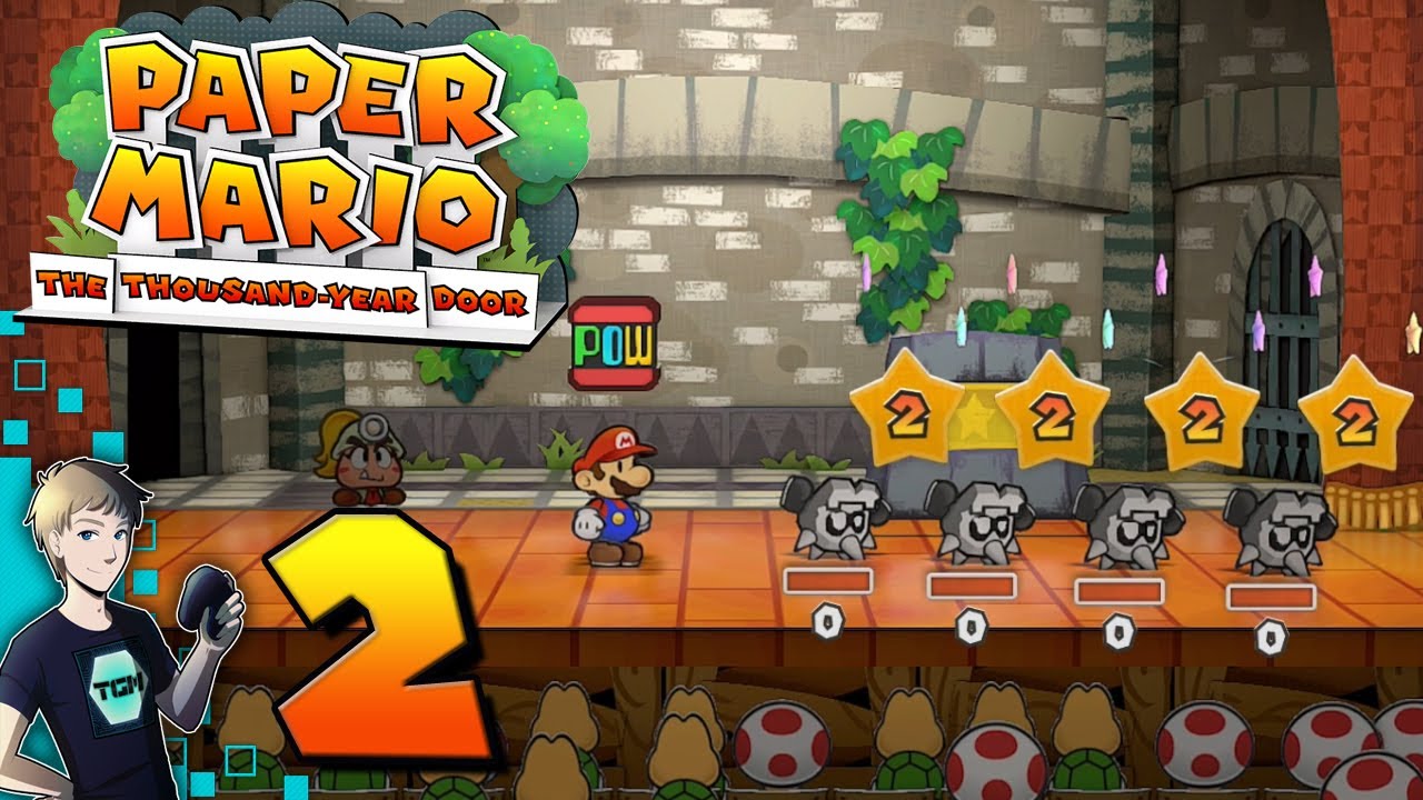 Paper Mario The Thousand Year Door Remake - Part 2: POW - YouTube