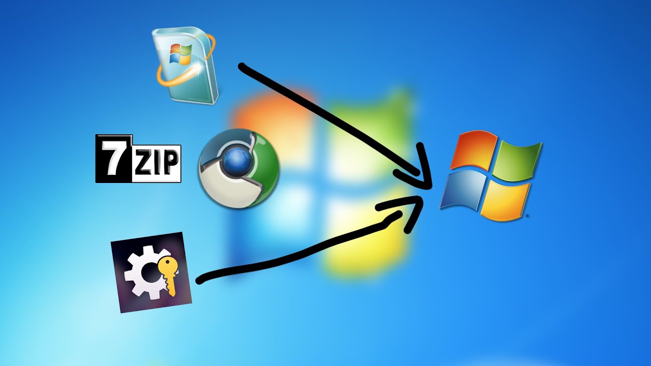 How did I make Windows 7 mod - YouTube