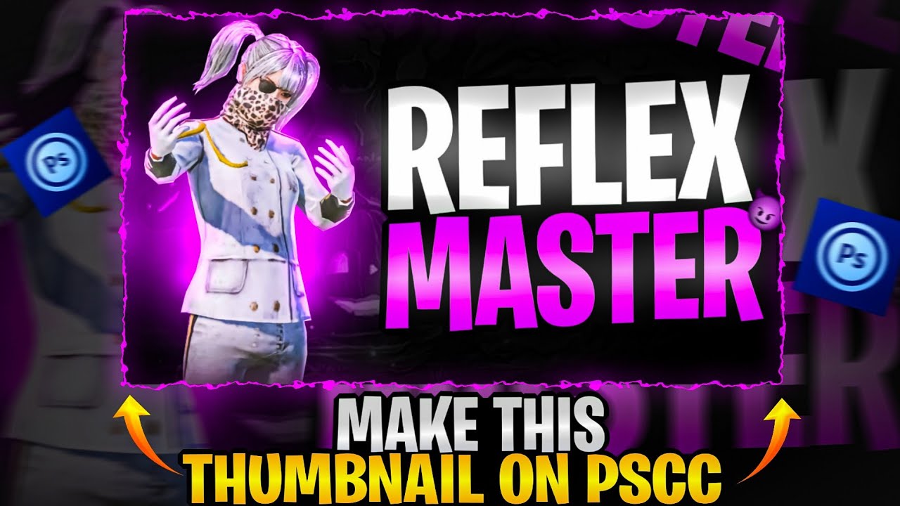 Make this thumbnail in pscc app / in easy way - YouTube