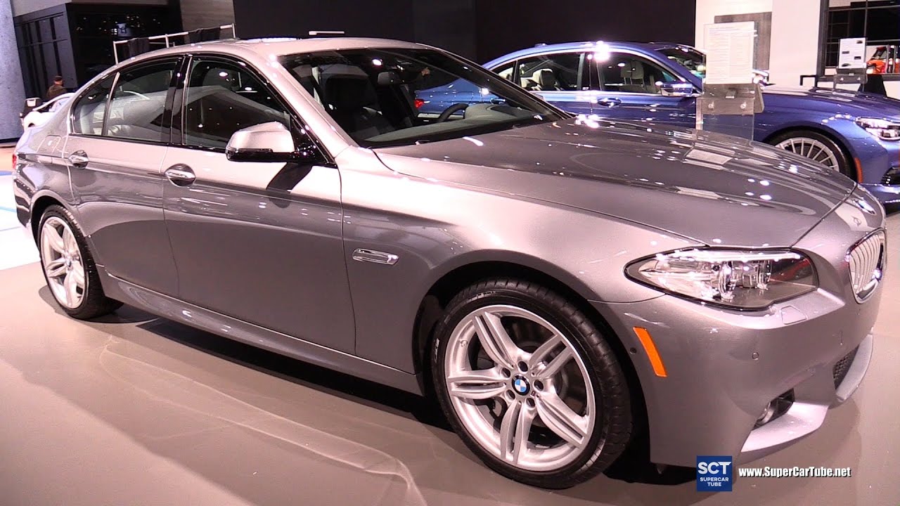 2016 BMW 5 Series 550i xDrive Sedan Exterior and Interior Walkaround ...