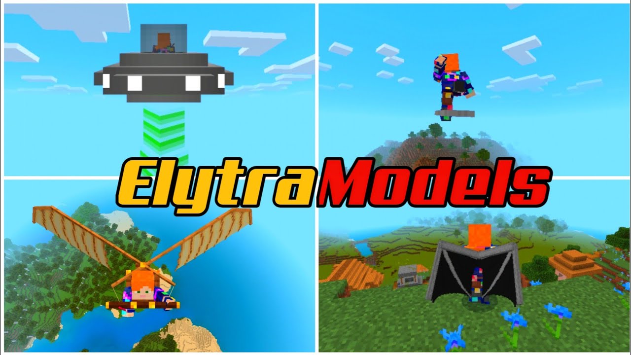 Elytra models for Minecraft pe! Dawonlod Elytra model for Minecraft ...