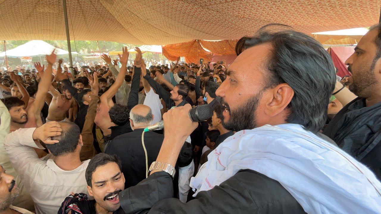 Imran Shamsi,Ali Abbas - Kion Karbala Ch Marya - Live - Noha At At ...