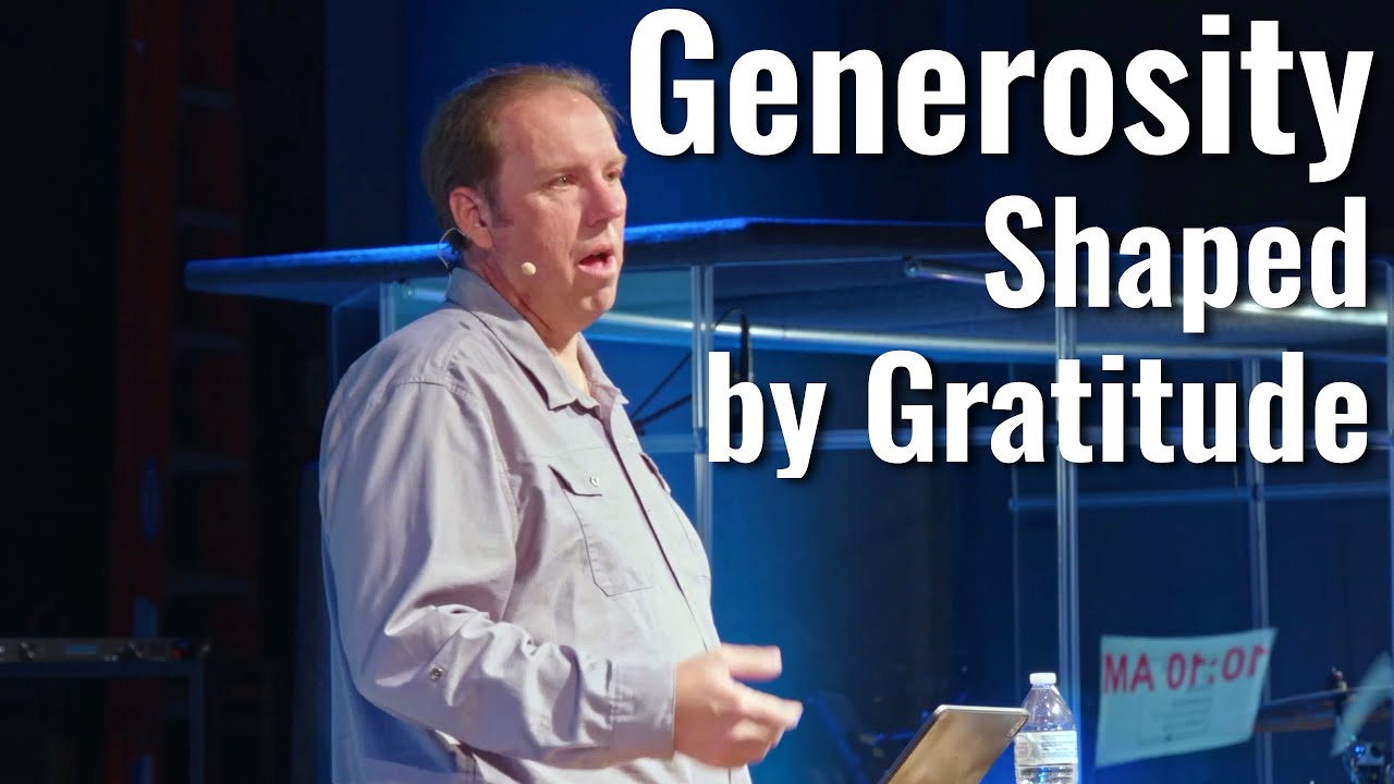 Gratitude as Open Handed Generosity - Sermon - YouTube
