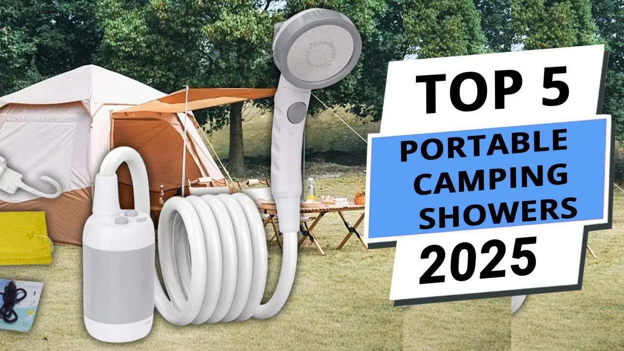 Top 5 Best Portable Camping Showers You Must Have in [2025] - YouTube
