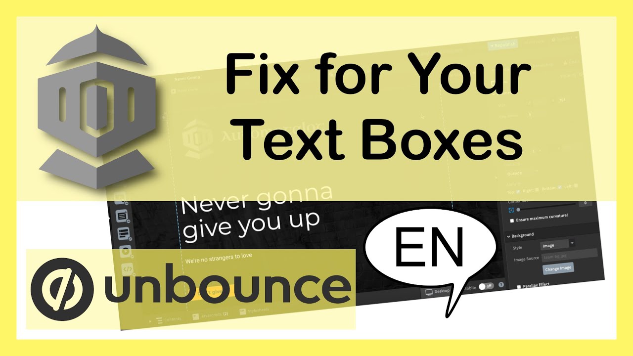 Quick Tip Friday How To Fix The Text Field Height In The Unbounce Quick Tip Friday How To Fix The Text Field Height In The Unbounce