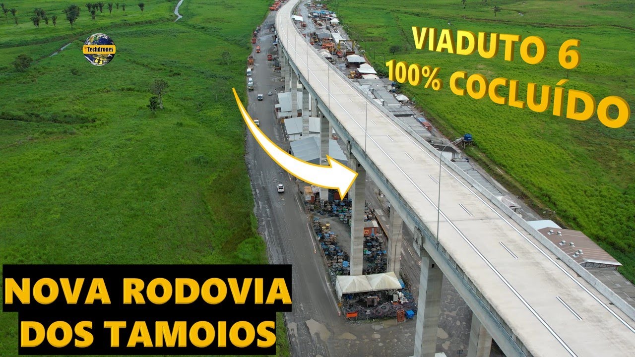 Fotos aéreas da Rodovia dos Tamoios Concessionária Tamoios - Skyatlas