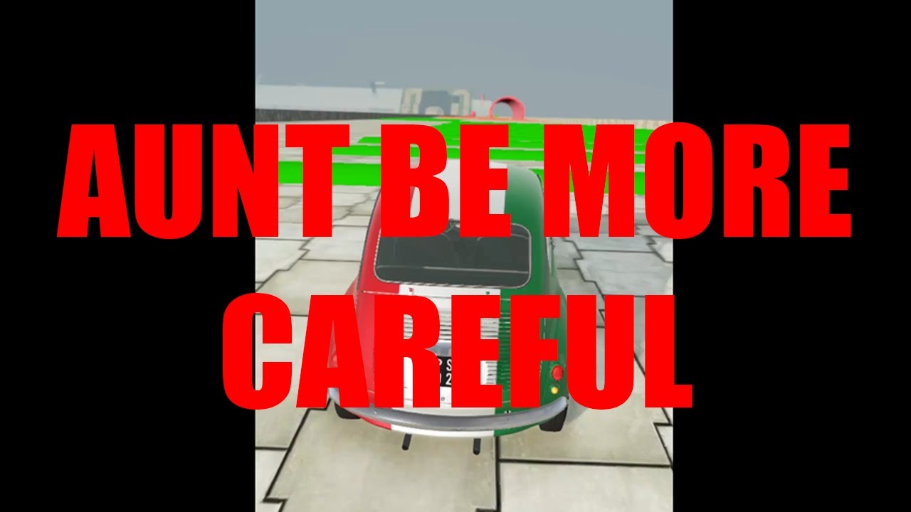 BeamNG 005 Crash Grid Map Slope - YouTube