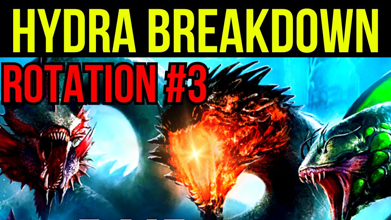 NEW HYDRA ROTATION #3 BREAKDOWN TEAM OPTIONS AND STRATEGY END GAME ...