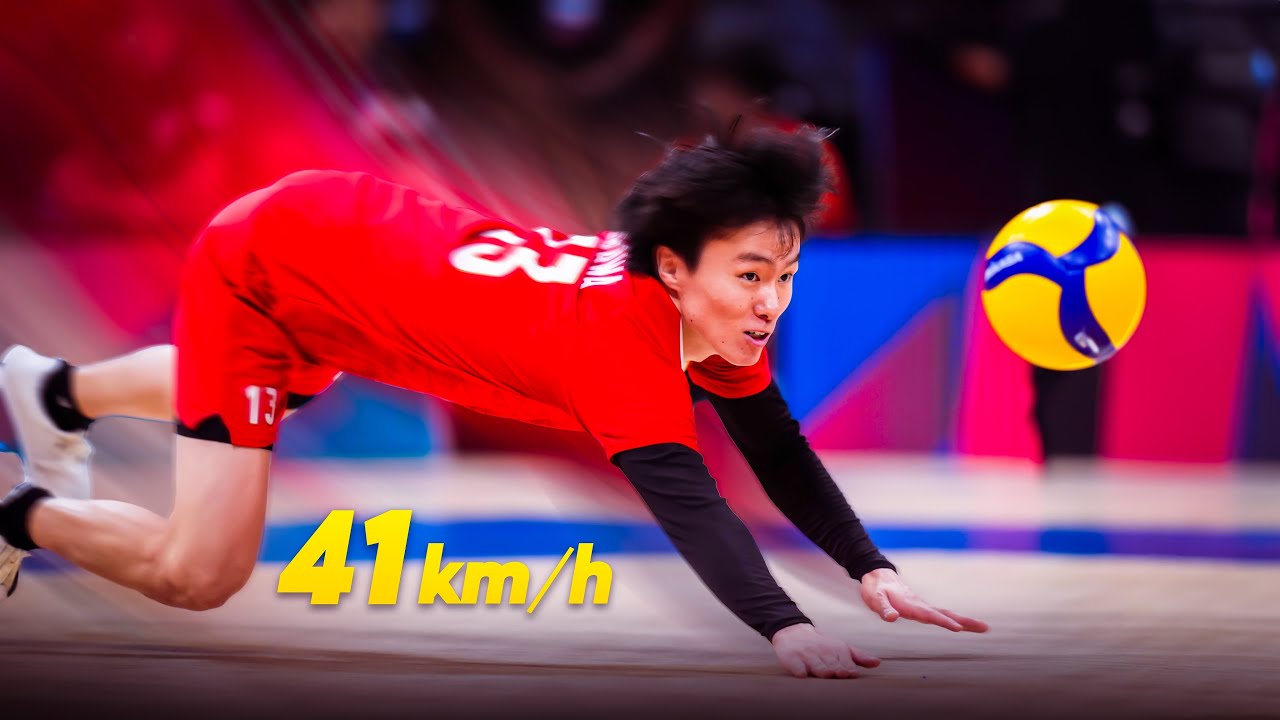 Tomohiro Ogawa | The Fastest Volleyball Libero In The World !!! - YouTube