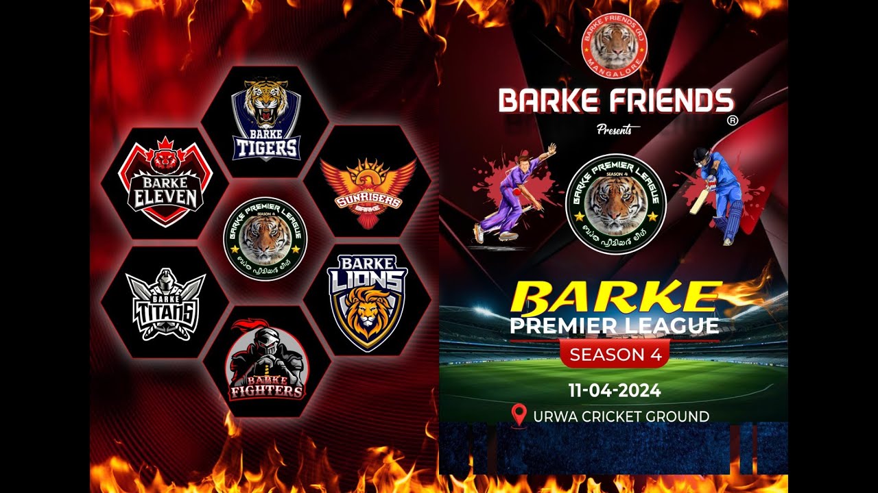 || BARKE FRIENDS-PRESENTS || BARKE PREMIER LEAGUE || SEASON 4 || - YouTube
