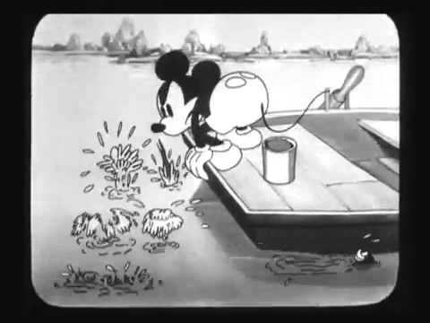 Mickey Mouse - Fishin Around - 1931 - YouTube