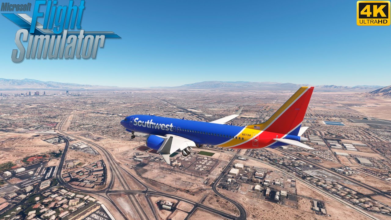 Phoenix → Las Vegas Boeing 737 Max Southwest | Flight Simulator - YouTube