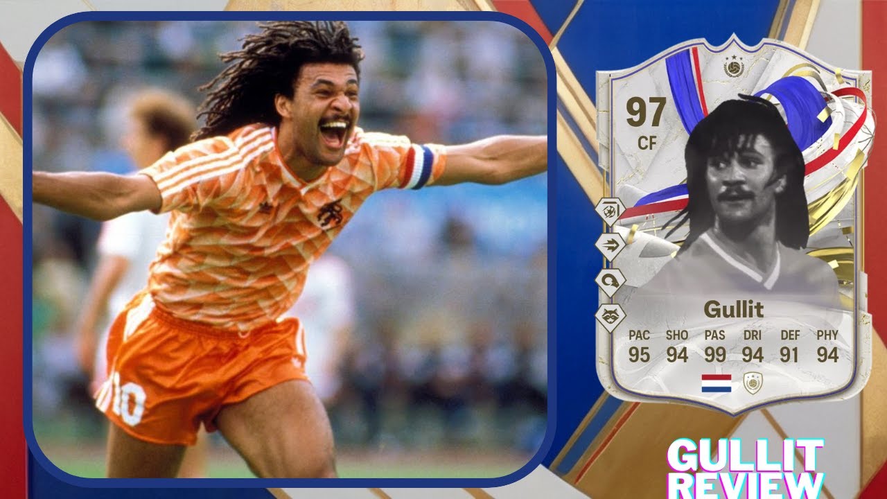 ¡OJALA HUBIERA LLEGADO ANTES ESTA BESTIA! Ruud Gullit 97 GREATS OF THE ...