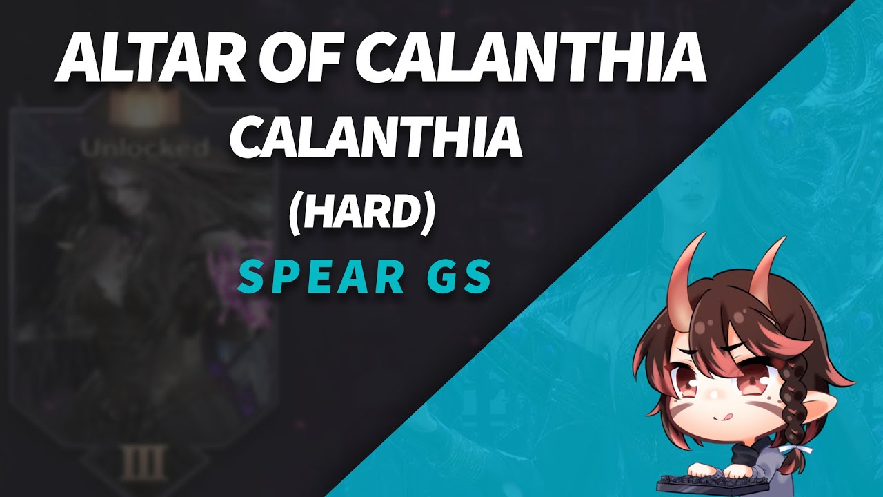[T&L][CASCADE] Altar Of Calanthia : Calanthia (HM) | Frogma [Spear/Gs ...