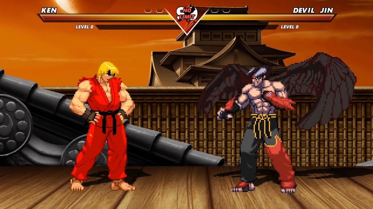 FIRE KEN vs DEVIL JIN - The most epic fight ever made! - YouTube