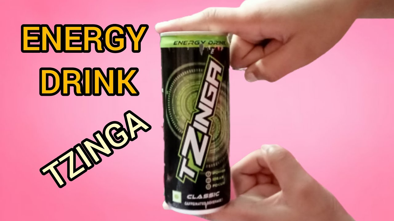 ENERGY DRINK//TZINGA//BLOG'S - YouTube