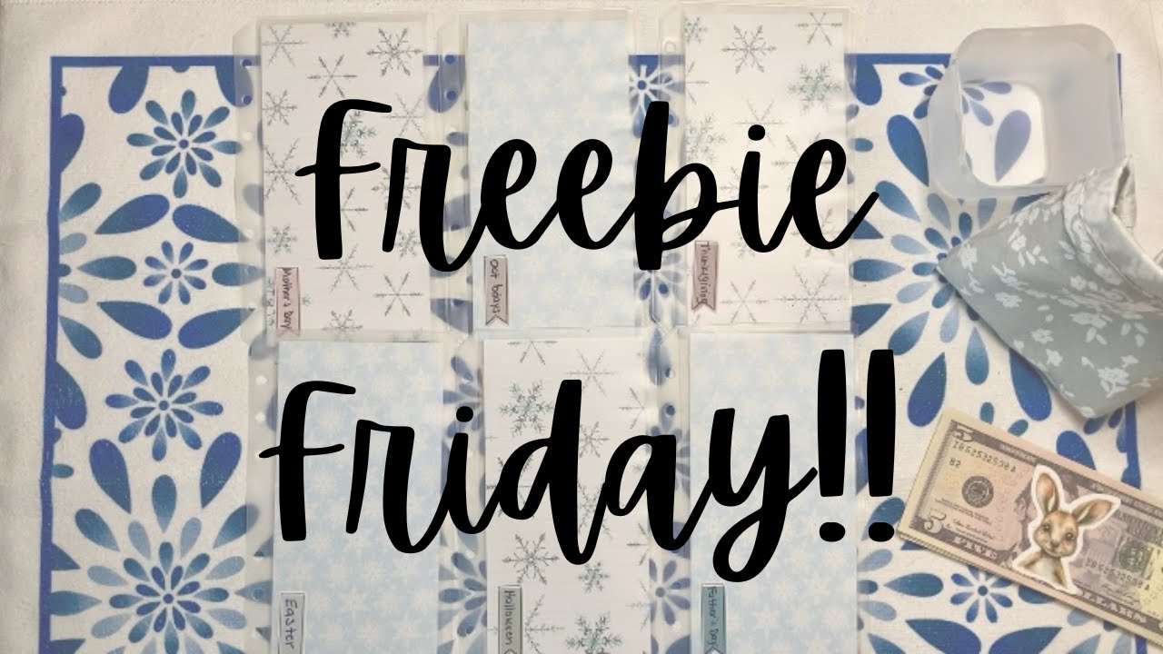 Last Freebie Friday of January! - YouTube
