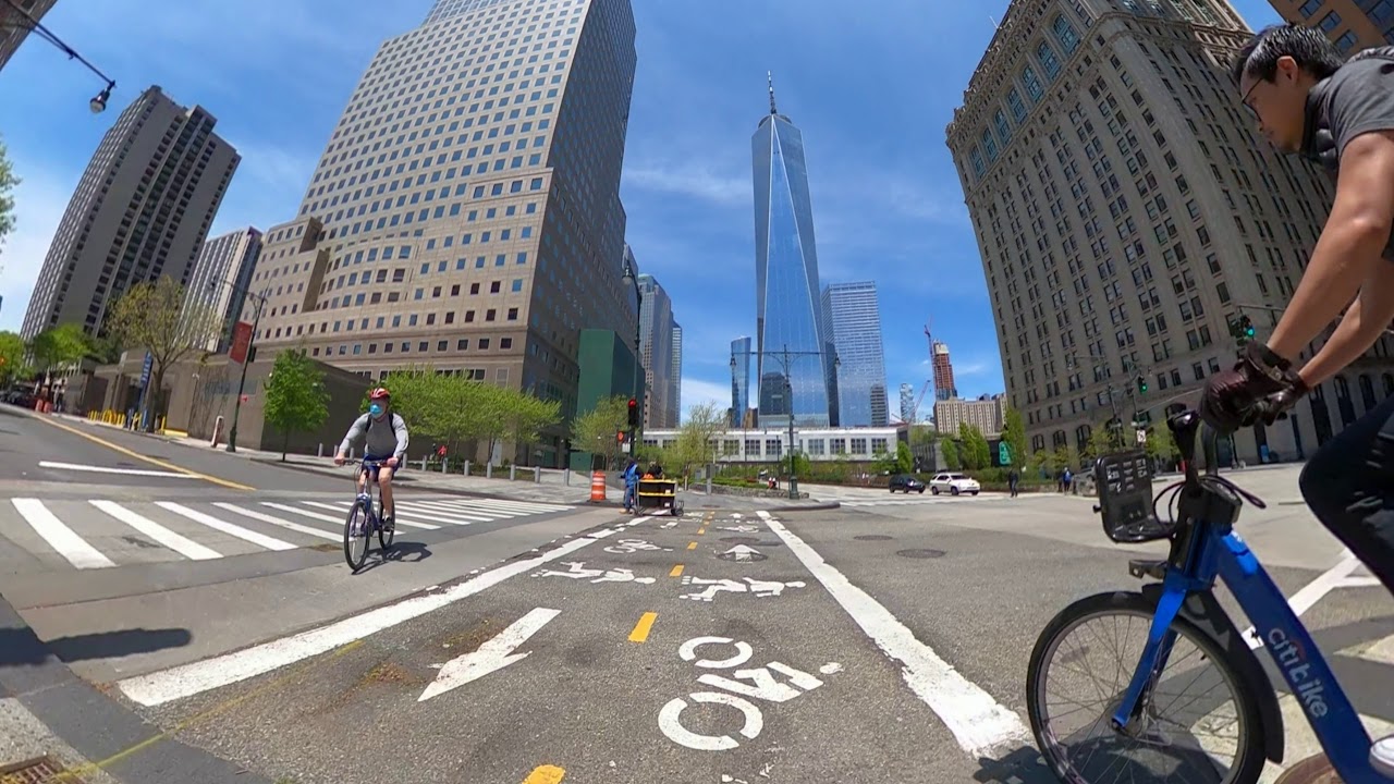 Biking New-York City during a Pandemic - YouTube
