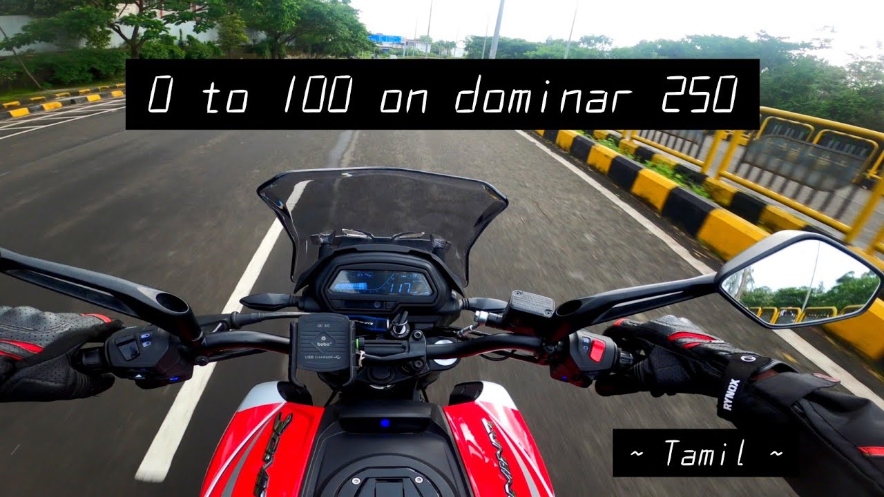 0 to 100 on Dominar 250 🔥 | wonder rider 😈 #dominar250 - YouTube