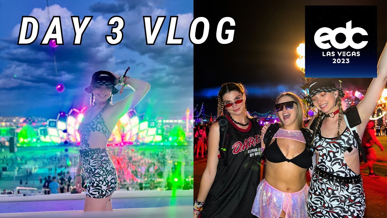 EDCLV 2023 DAY 3 VLOG 💫 SLANDER, BEFORE DAWN, DIMENSION, ETC. - YouTube