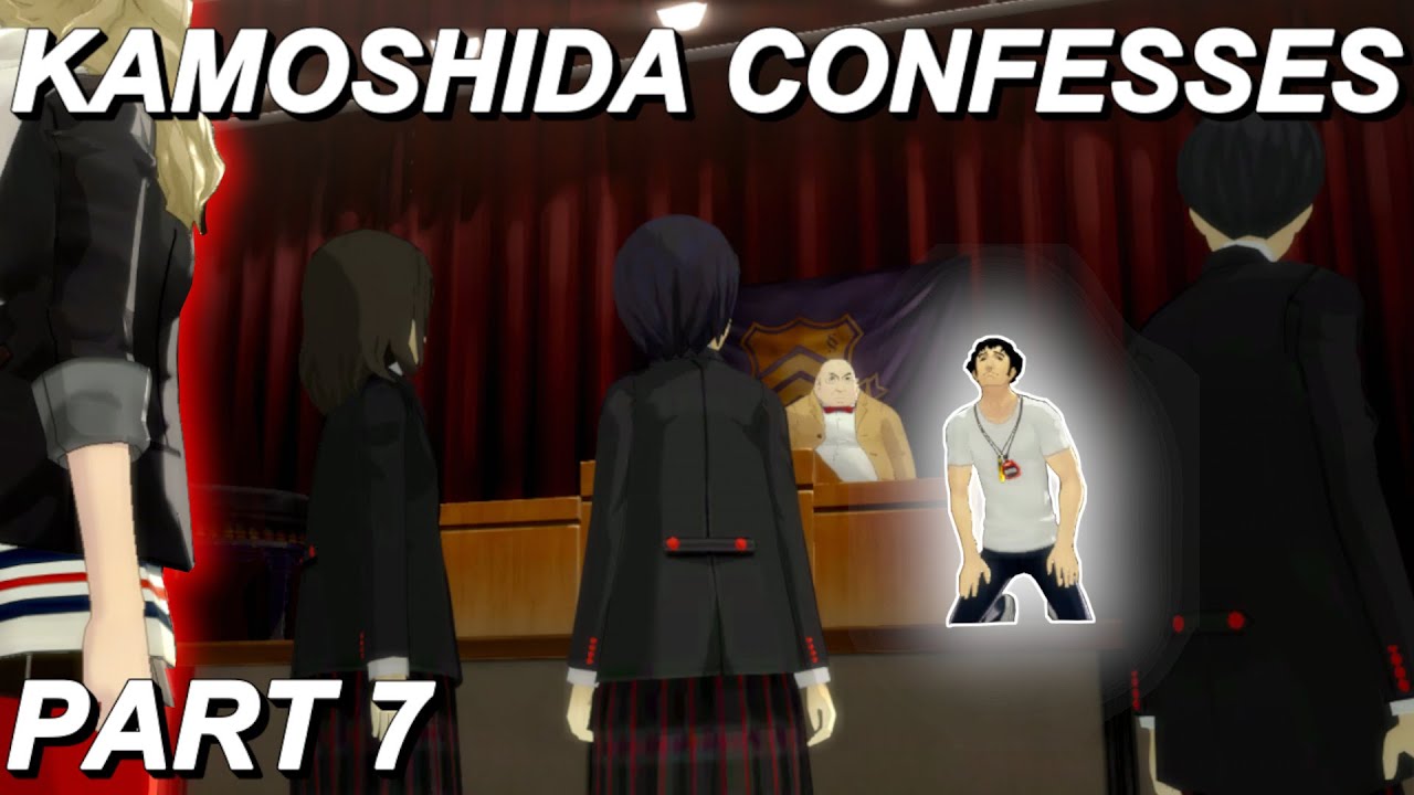 Kamoshida's Confession! l Persona 5 First Time Playthrough Part 7 - YouTube