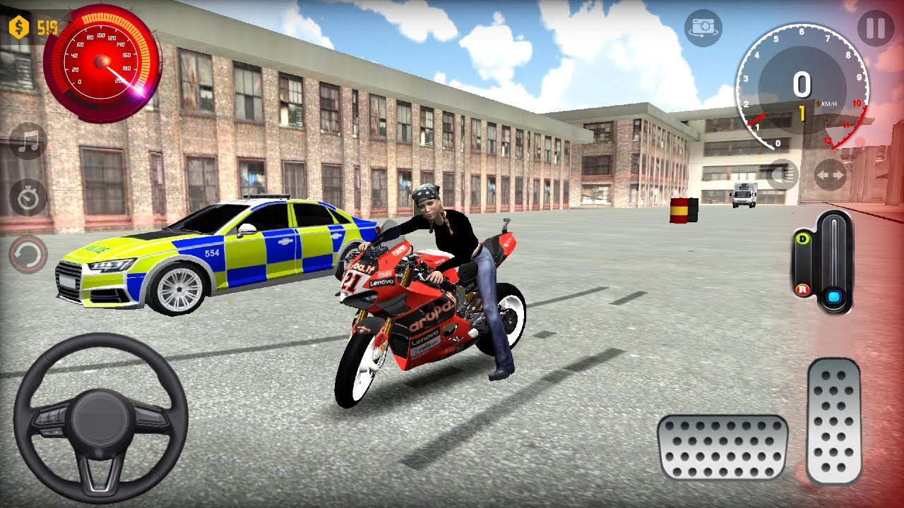 Motos Xtreme Motorbike police Racing Open City Road Motorcycle Stunt ...