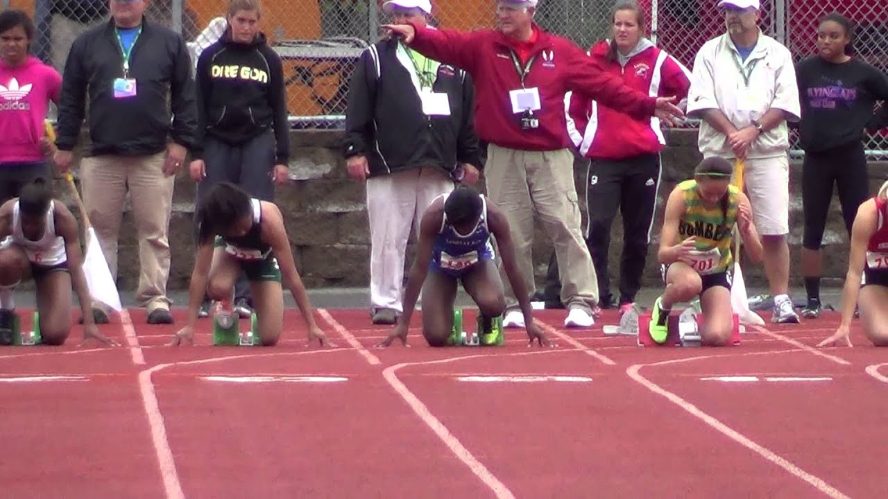 Kennadi Bouyer 2013 4A Washington State Championships - YouTube
