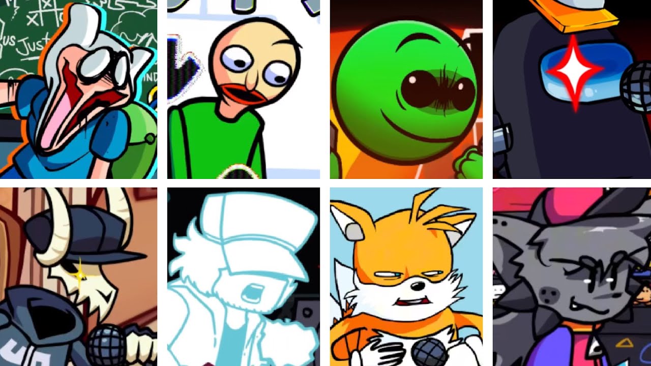 Corrupted Hero But Every Turn a Different Cover Is Used (FNF But ...