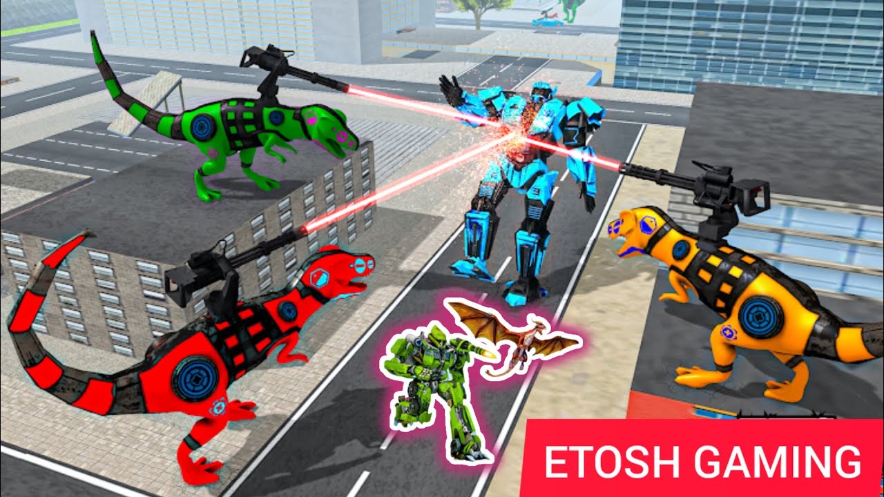 mech robot transforming games : Android gameplay - YouTube