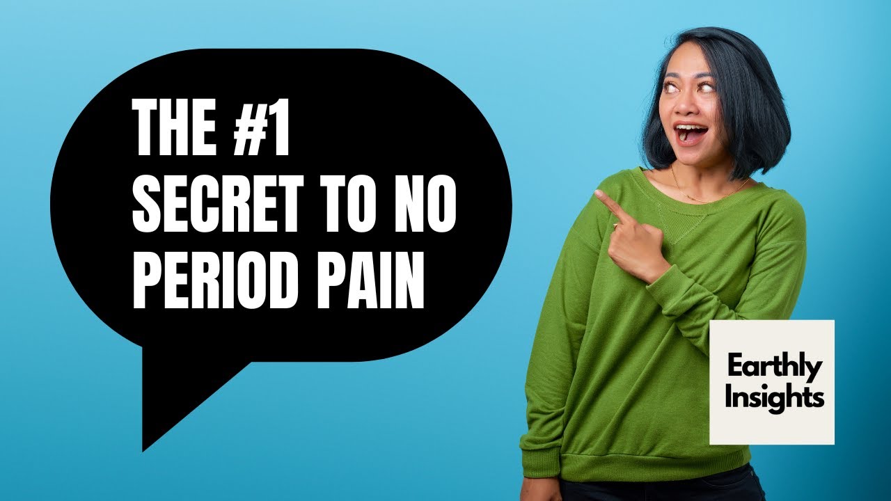 The #1 Secret to NO Period Pain | Natural Period Pain Relief - YouTube