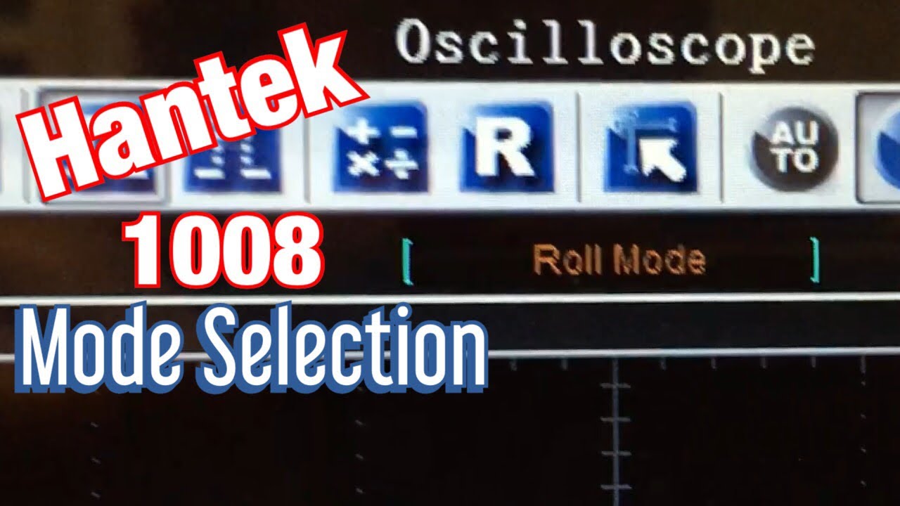 Hantek Scope Horizontal Modes - YouTube